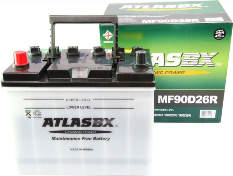 ATLAS アトラス バッテリー 90D26R(85D26R,80D26R,75D26R,65D26R,互換) バッテリー 国産車用 - カーバッテリー通販ニューエナジー